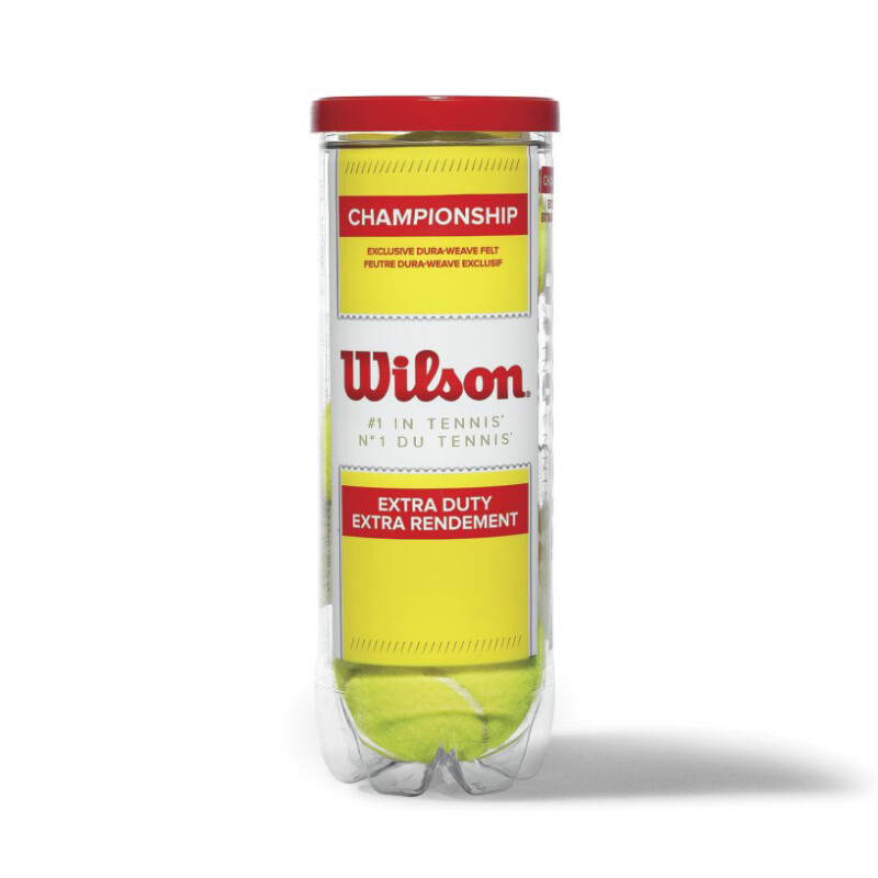 Wilson Championship Extra Duty Tennisball - 3er Dose - Hobby Amateur