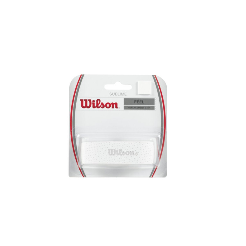 Wilson Sublime Basis - Griffband - Weiß - Wilson Griffband Tennis Bas